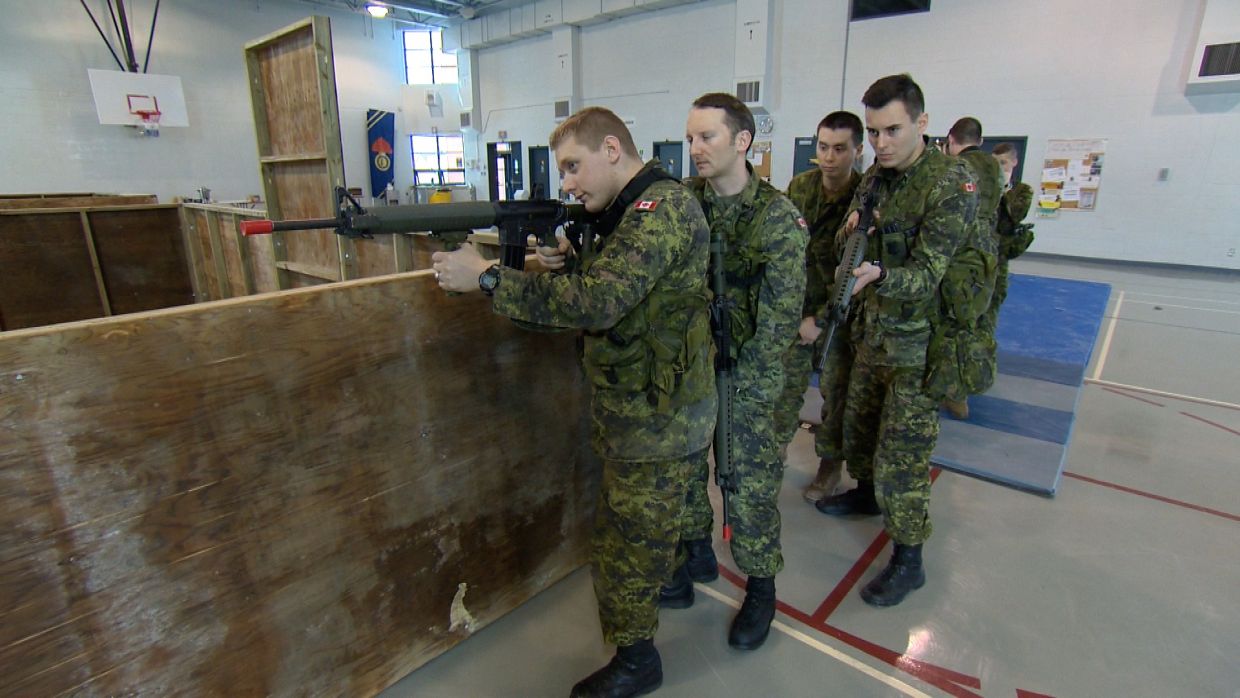 Exercice militaire à Rivière-du-Loup - TVA CIMT CHAU