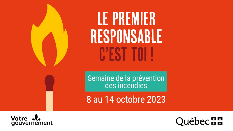 Semaine de la sensibilisation à la prévention des incendies - TVA CIMT CHAU