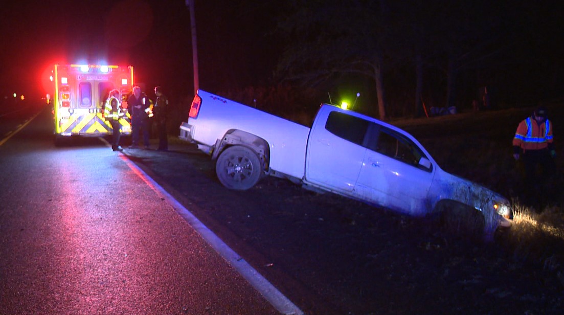 Collision entre deux camionnettes sur la route 289 - TVA CIMT CHAU