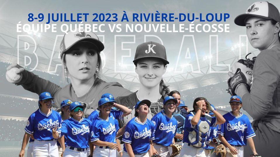Baseball féminin : l'équipe Select du Québec affrontera la Nouvelle ...