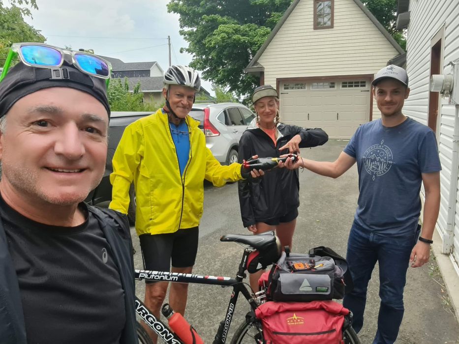 Bruno Blanchet entame ses derniers kilomètres au Bas-Saint-Laurent ...