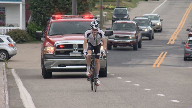Jacques Desmeules réussit à rouler plus de 500 km en 24h - TVA CIMT CHAU