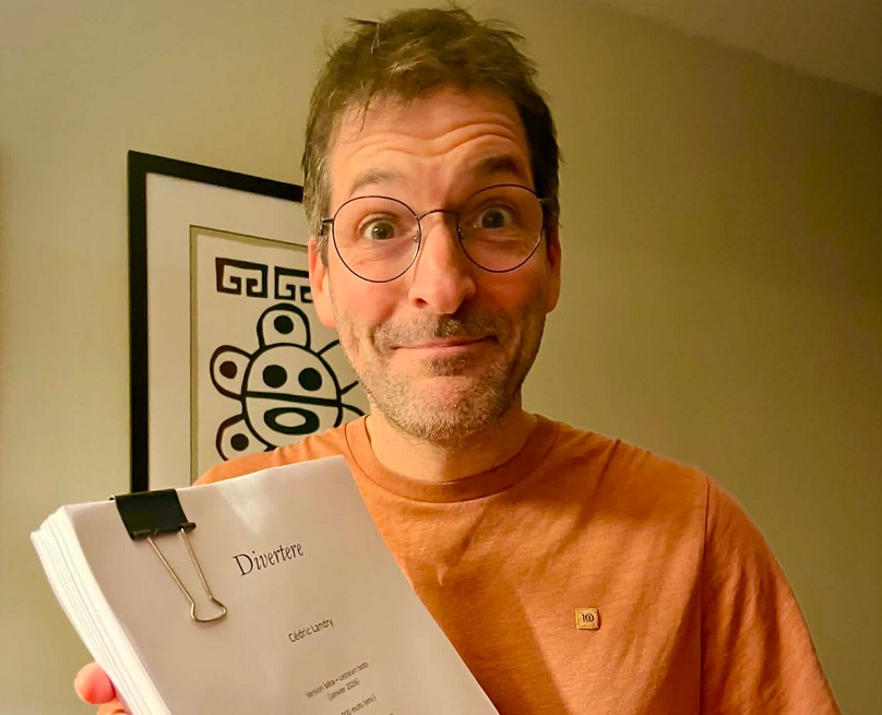 Cédric Landry en préparation d’un nouveau spectacle estival - TVA CIMT CHAU