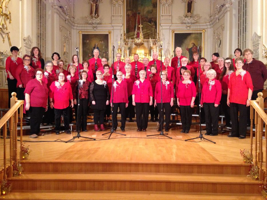 Le Chœur Amisol tient son concert traditionnel de Noël - TVA CIMT CHAU
