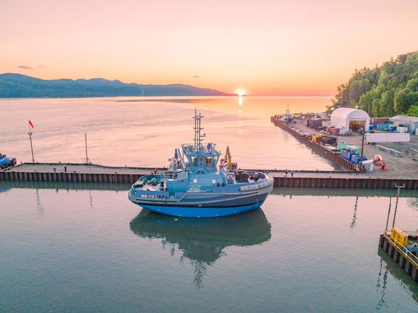 Un premier bateau pour la Marine canadienne du Groupe Océan - TVA CIMT CHAU