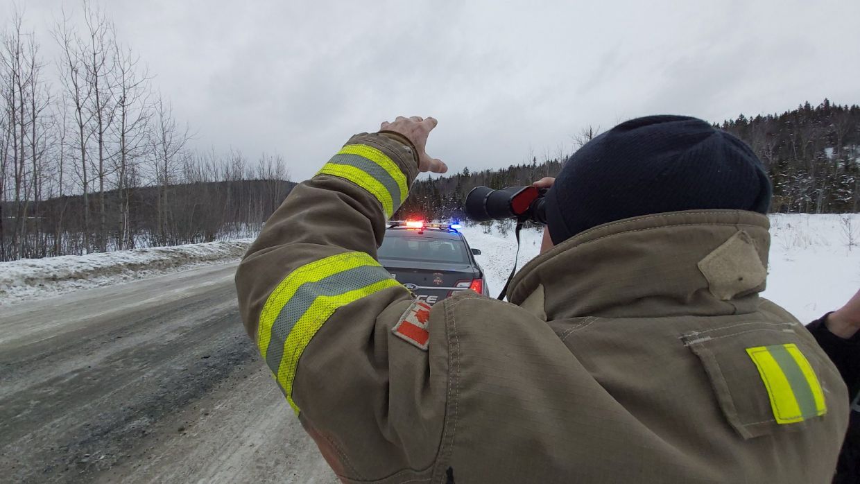 Un homme perdu en forêt retrouvé sain et sauf - TVA CIMT CHAU
