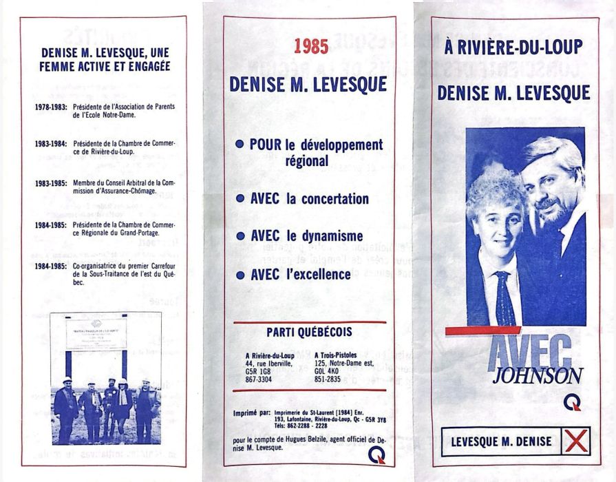Décès de Denise Michaud-Levesque : hommage à la première mairesse de ...