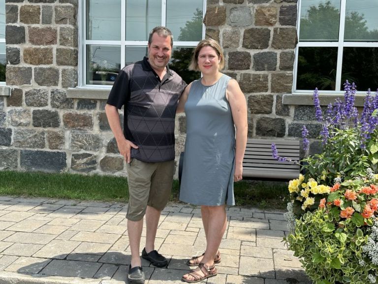 Kathery Couillard et Mathieu Rivest - TVA CIMT CHAU