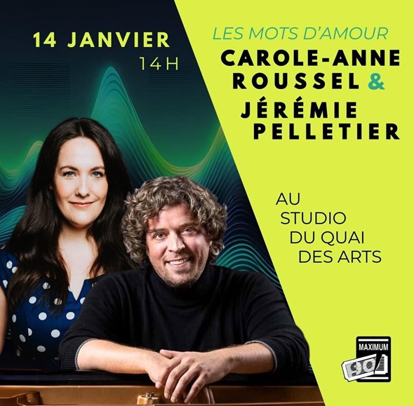 « Les mots d’amour » de Jérémie Pelletier et Carole-Anne Roussel ...