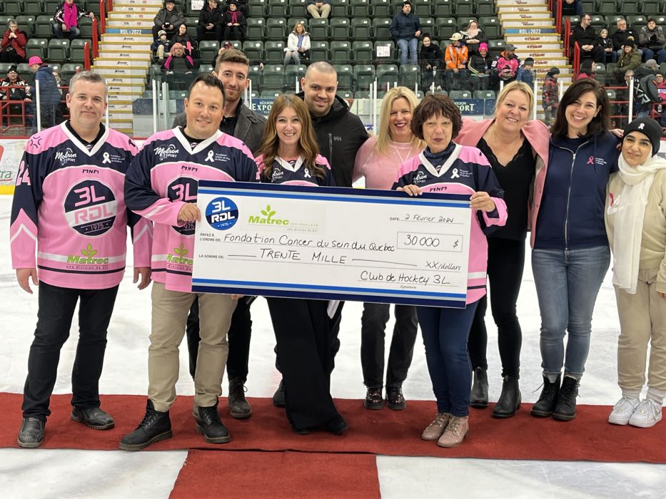 Le rose sourit aux 3L de Rivière-du-Loup - TVA CIMT CHAU