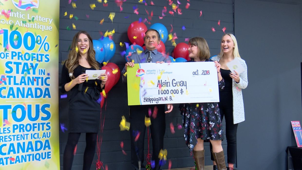 Un nouveau millionnaire à Shippagan - TVA CIMT CHAU