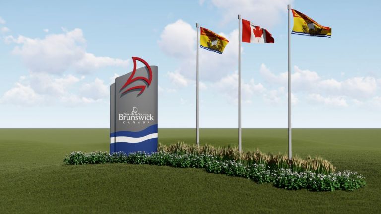 NB Welcome Sign Rendering - TVA CIMT CHAU