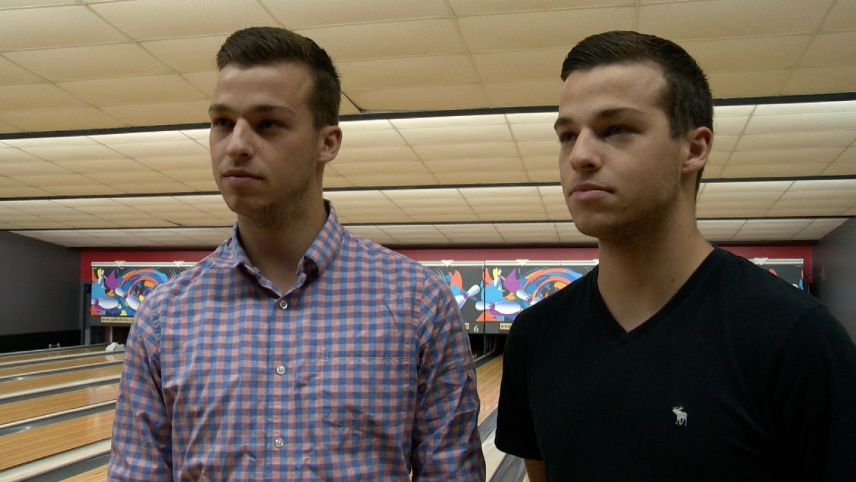 Les jumeaux Ruest-Lajoie reprennent le salon de quilles Témis - TVA ...