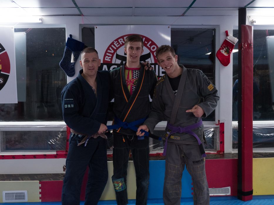 Jiu-Jitsu Brésilien : tout un exploit pour Benjamin Legault - TVA CIMT CHAU