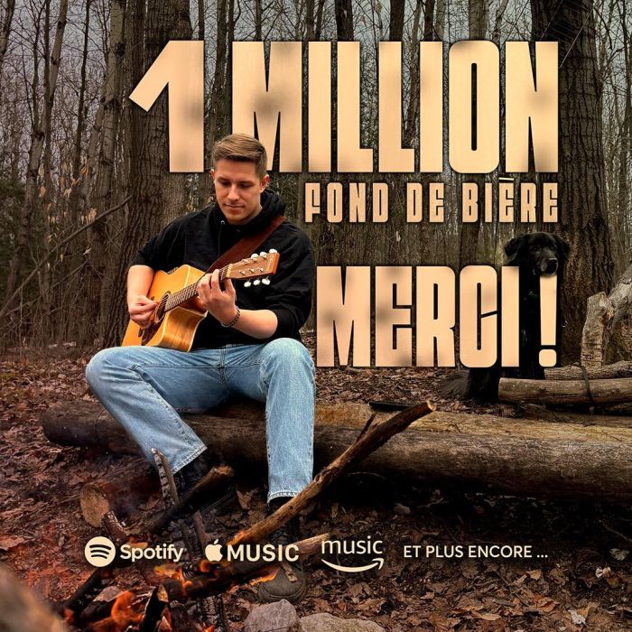 Philippe Tremblay : Un million d’écoutes pour sa chanson « Fond de ...