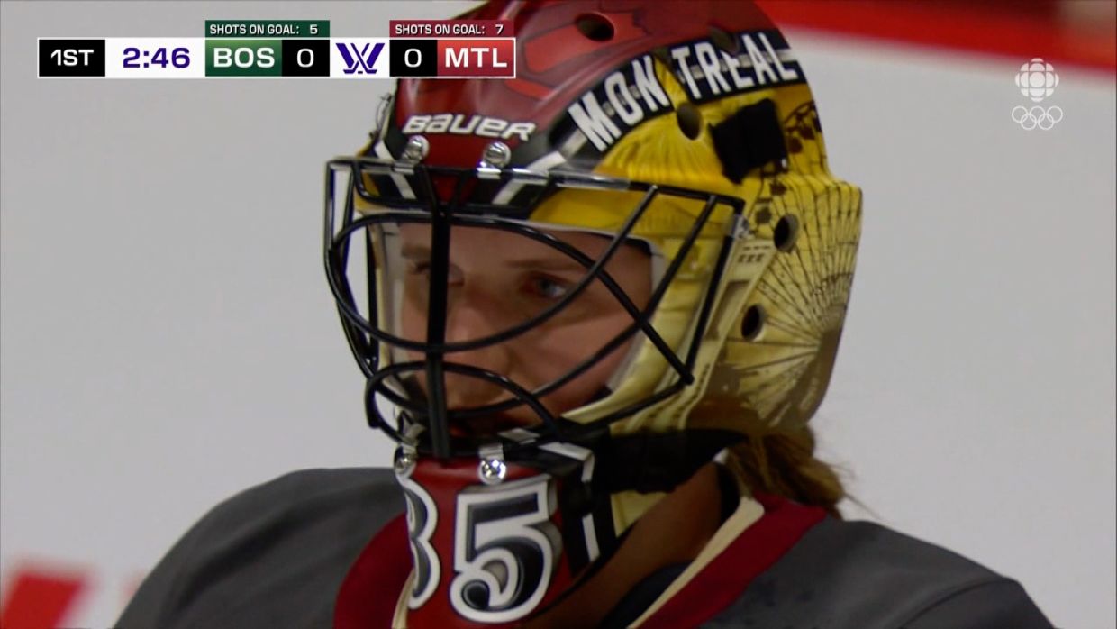 Ann-Renée Desbiens au Match des Étoiles de la LNH - TVA CIMT CHAU