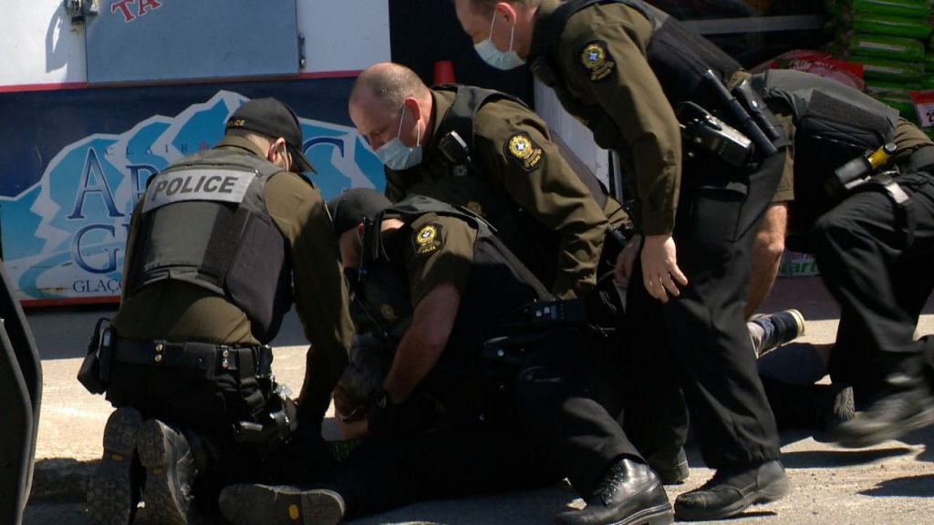 Photo arrestation - TVA CIMT CHAU