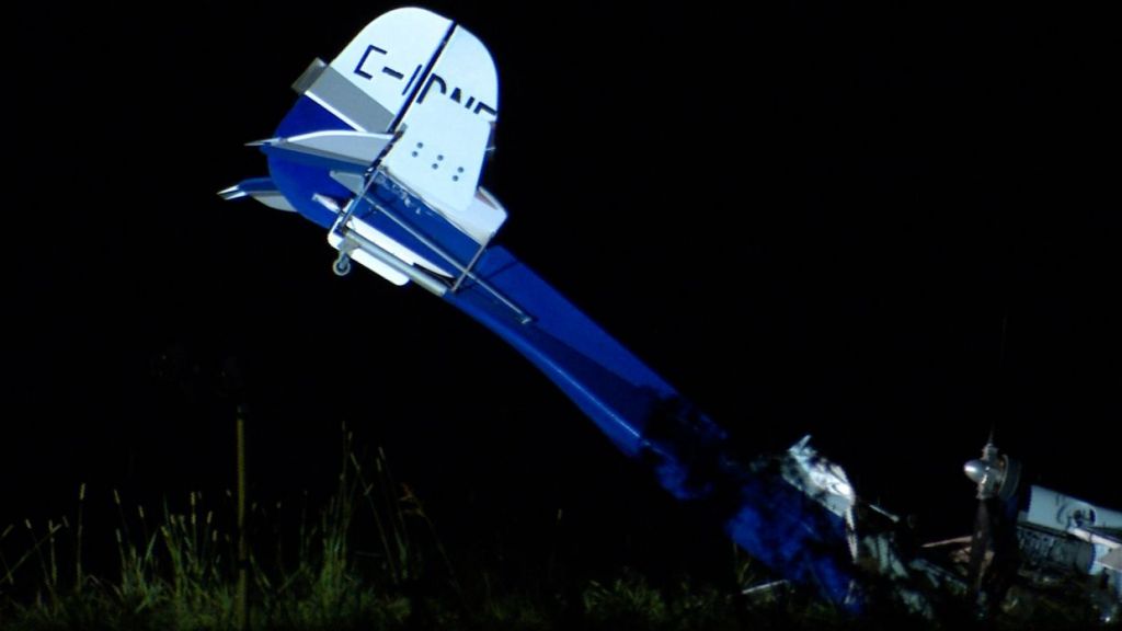 Photo avion écraser Maria soir - TVA CIMT CHAU