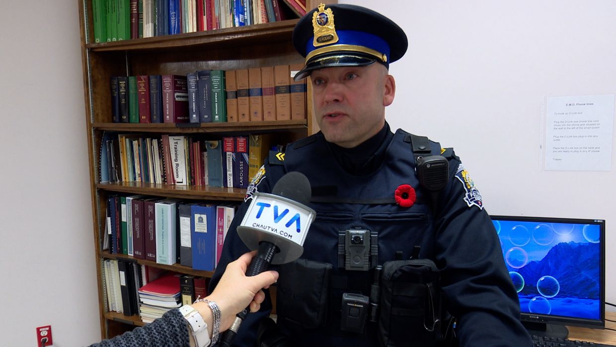 Poursuite policière à Bathurst : Marcel Huard accusé - TVA CIMT CHAU