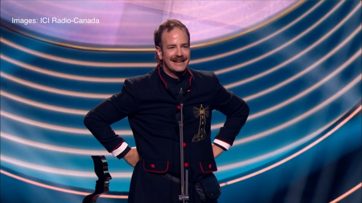 Un second prix Gémeaux en carrière pour Robin-Joël Cool - TVA CIMT CHAU