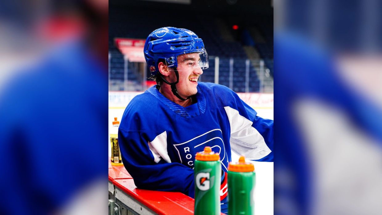 Josh Nadeau en uniforme avec le Rocket vendredi ? - TVA CIMT CHAU