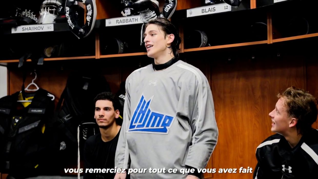 Match des espoirs LHJMQ : deux anciens Albatros invités - TVA CIMT CHAU