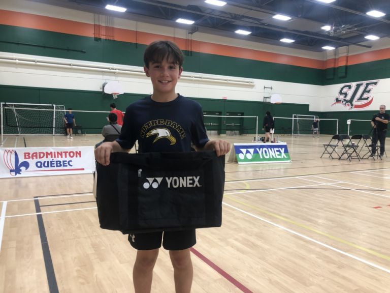 alexis pelletier badminton - TVA CIMT CHAU