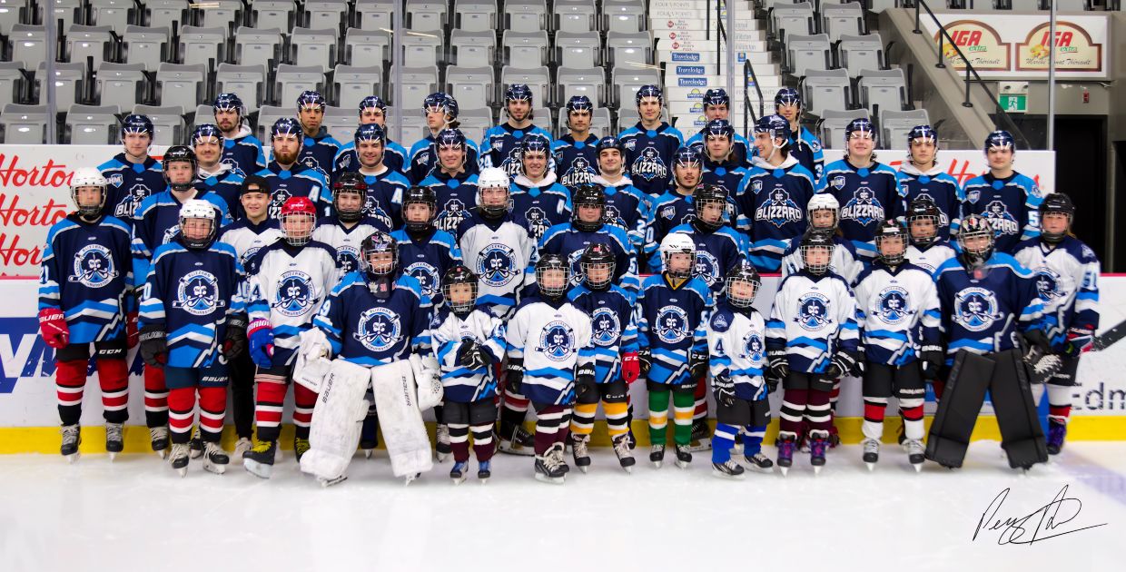Les équipes du hockey mineur d'Edmundston deviennent le Blizzard - TVA CIMT CHAU