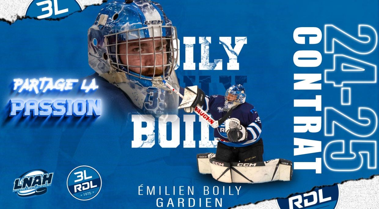 LNAH : le gardien Émilien Boily revient avec les 3L - TVA CIMT CHAU