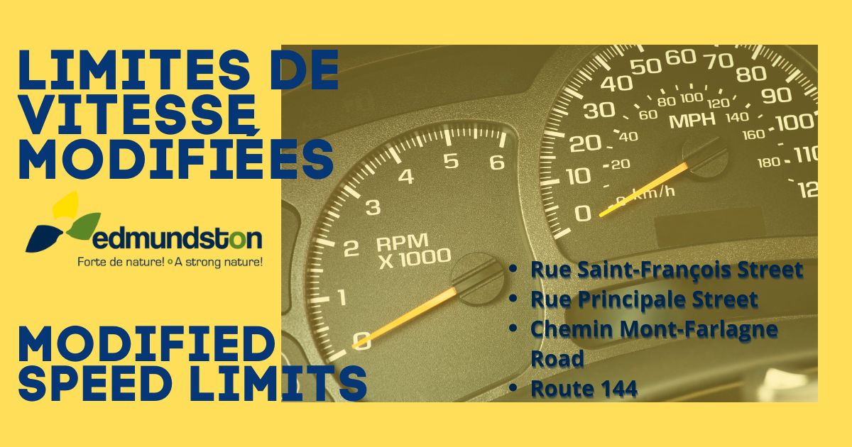 Edmundston : modification à l'arrêté municipal concernant les limites ...