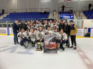 Hockey mineur : Cinq équipes de nos régions remportent le championnat de leur ligue - TVA CIMT CHAU