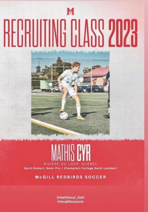 Mathis Cyr poursuit son ascension sur les terrains de soccer - TVA CIMT ...