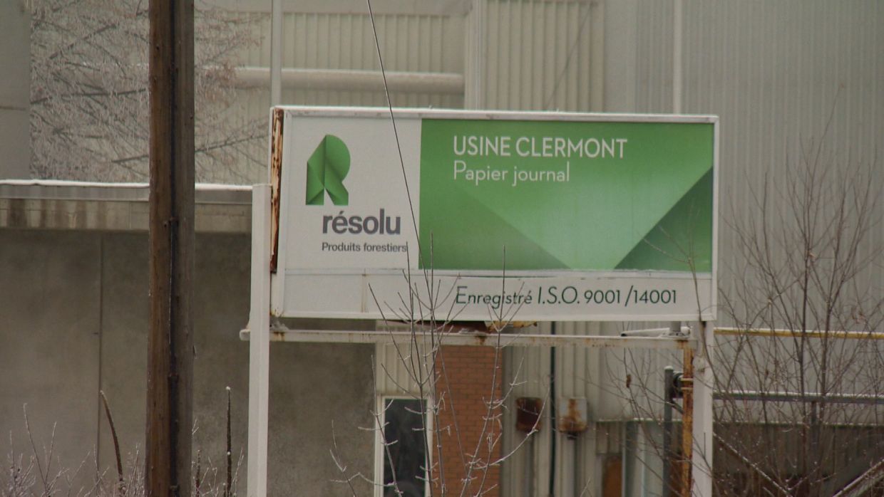 L'usine de pâtes et papier Résolu inquiète pour son avenir - TVA CIMT CHAU
